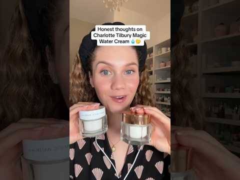 HONEST THOUGHTS: CHARLOTTE TILBURY MAGIC WATER CREAM‼️#charlottetilbury #skincareproducts #acneprone