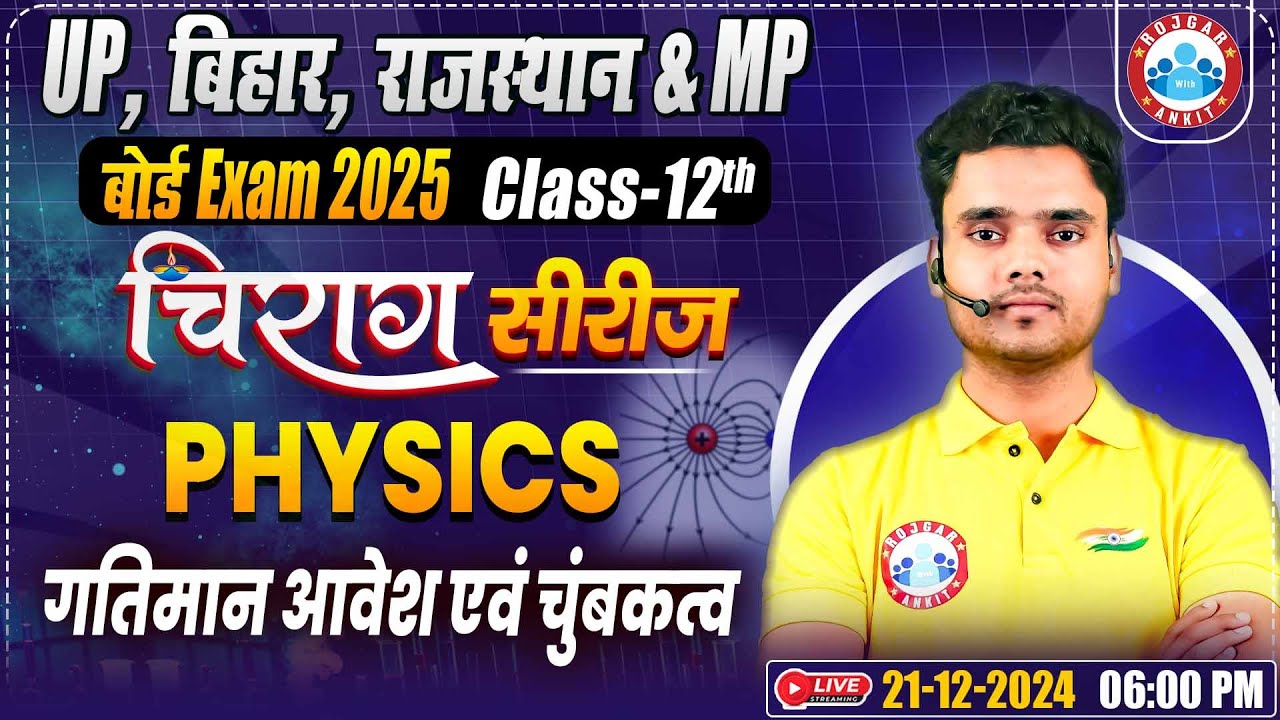 Class 12 Physics Chapter 4 Moving Charges and Magnetism | 12th Physics ...