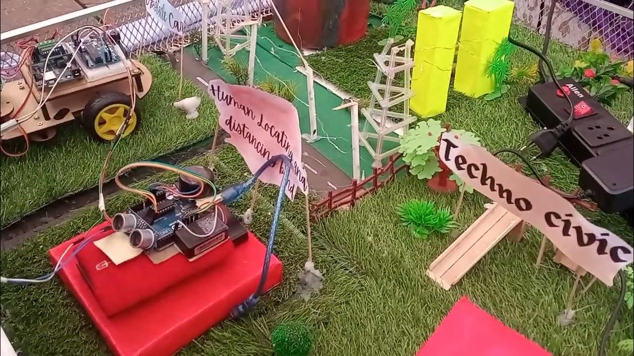 Smart city with arduino uno - YouTube