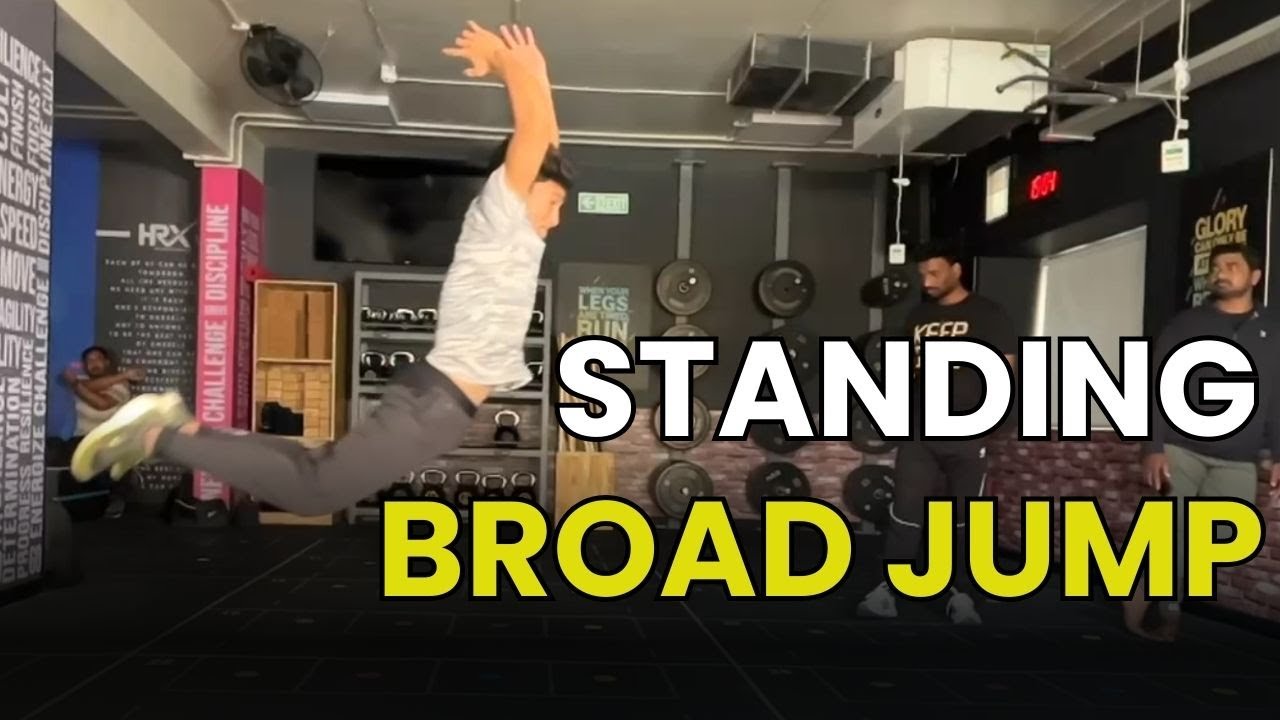 Standing broad jump | long jump | Track and field | Miracle Fitness ...