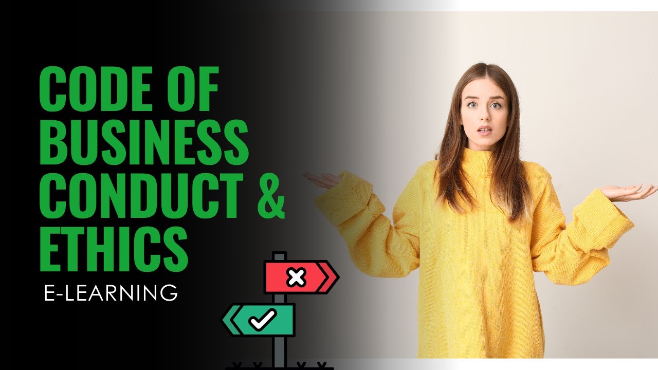 Code of Conduct & Business Ethics E-Learning Demo - YouTube