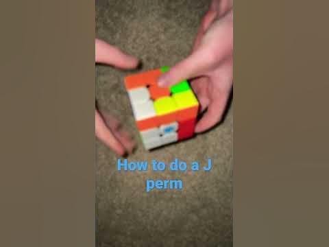 How to do a j perm with a Rubik’s cube #jperm #shorts #rubikscube #speedcubing - YouTube