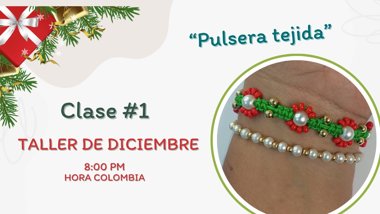 ¡Haz tus propias pulseras para Navidad en minutos! - YouTube