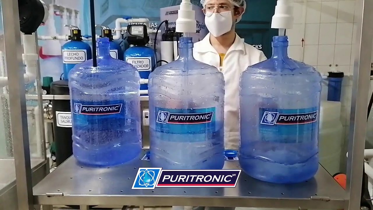 Llenado de garrafones - YouTube