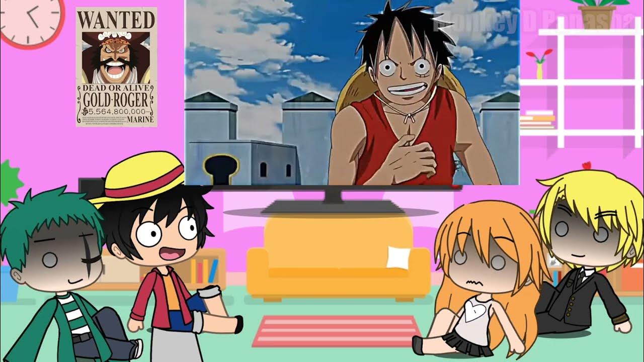 Luffy Family react to Luffy, One Piece react to Luffy 👒 Gacha Club 👒 ...