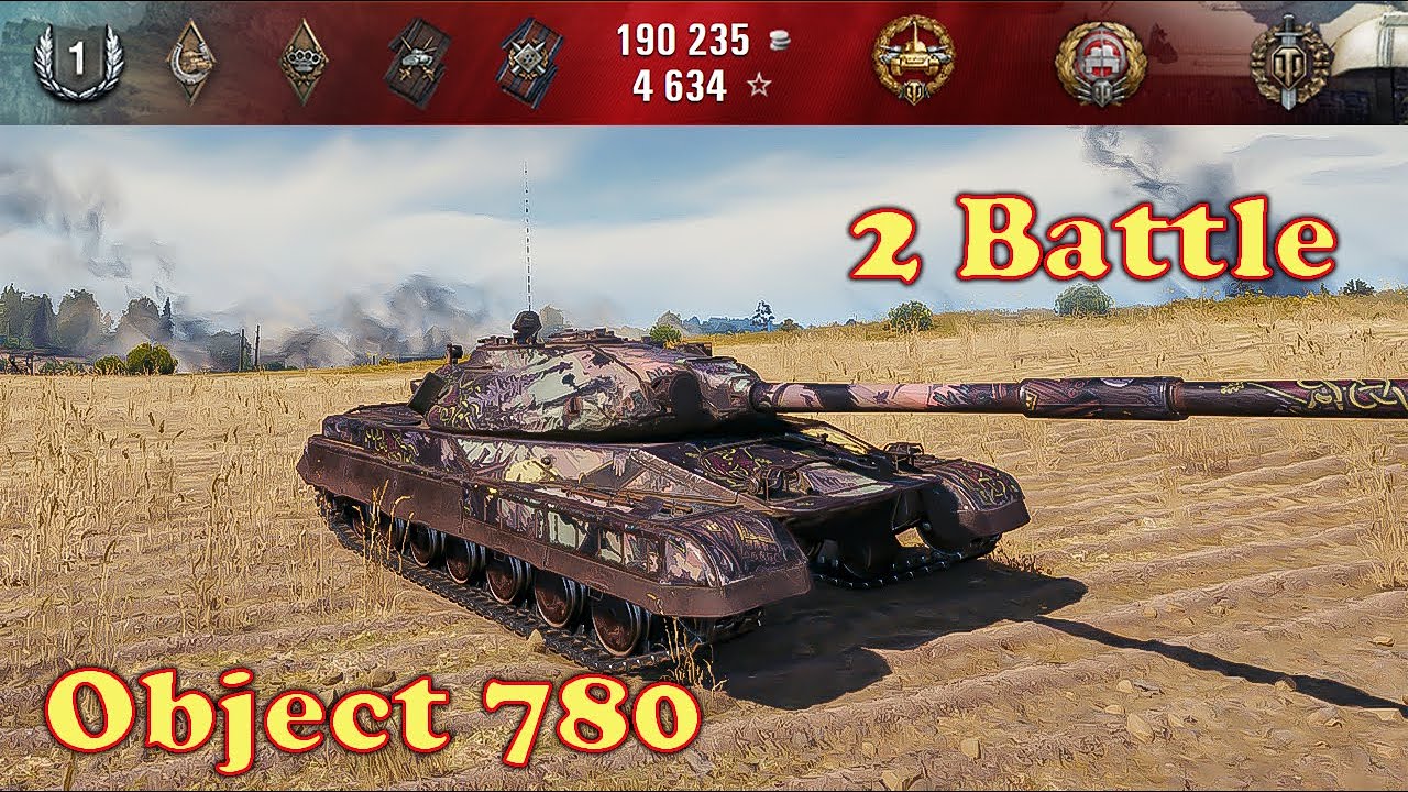 Object 780 - World of Tanks UZ Gaming - YouTube