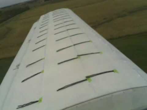 Kitfox Tuft Testing, Episode 2 with vortex generators - YouTube
