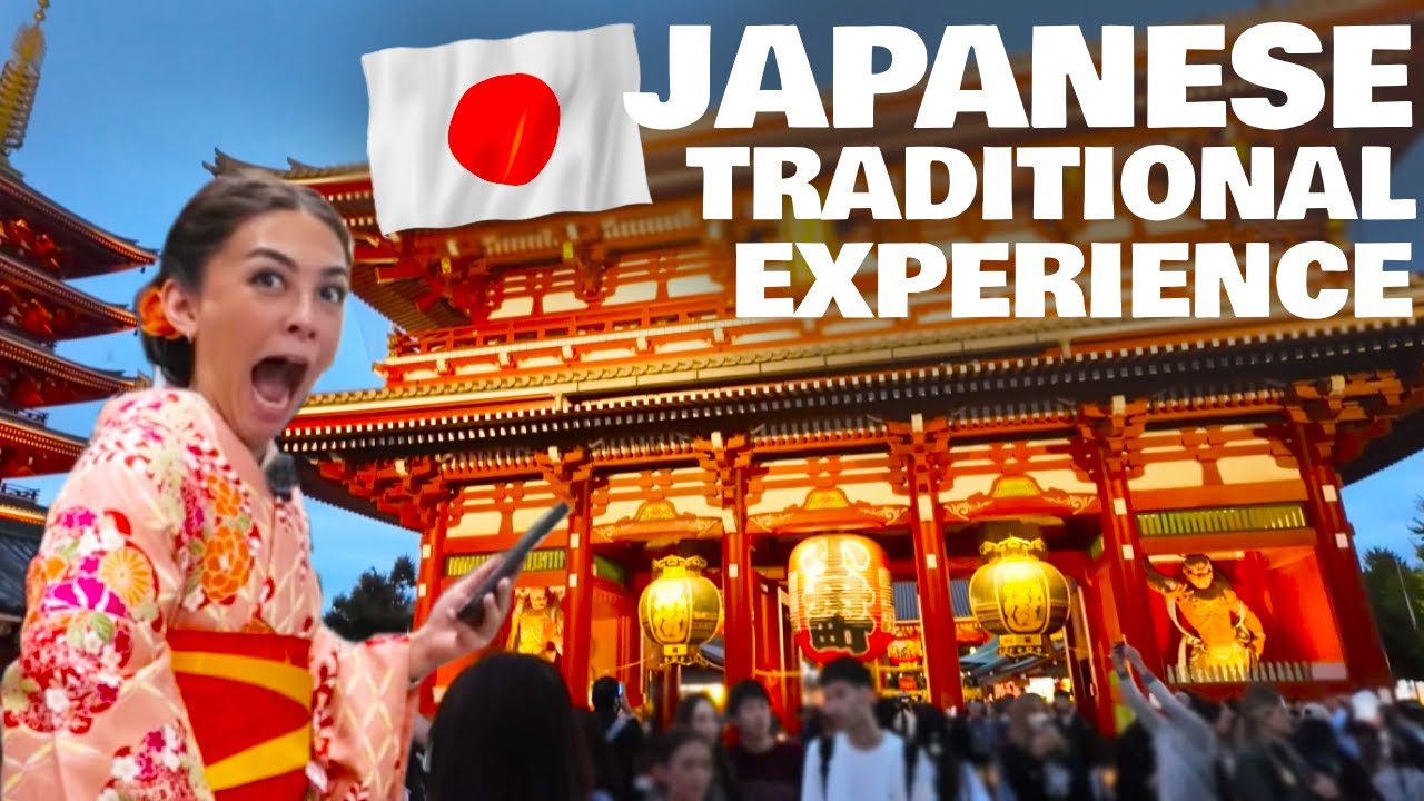 A Traditional Day in Japan! |Temples | Kimonos | Sushi & Sake | - YouTube