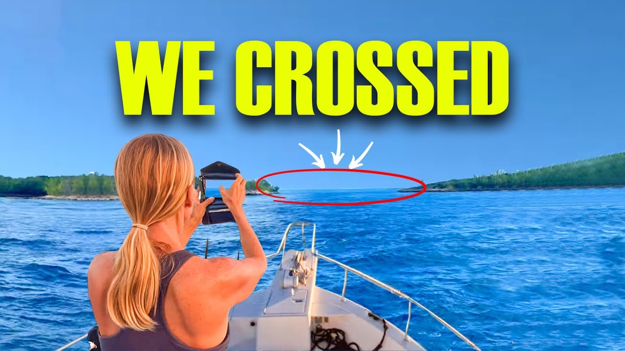 Crossing The Raging Current Cut in Eleuthera Bahamas. - YouTube