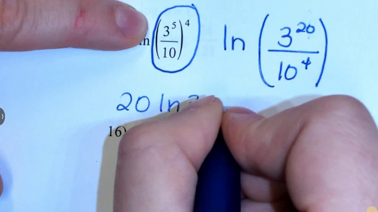 Domain of Logs - YouTube