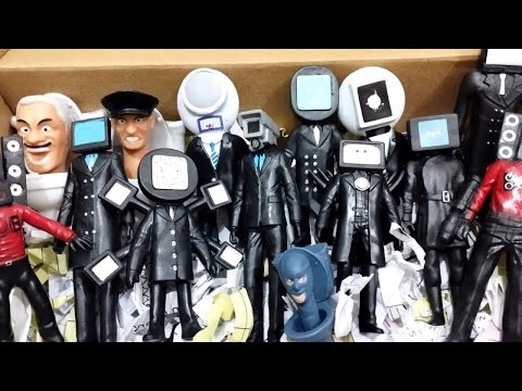424# UNBOXING SKIBIDI TOILET TITAN SPEAKERMAN TV MAN CCTV MAN TITAN ...