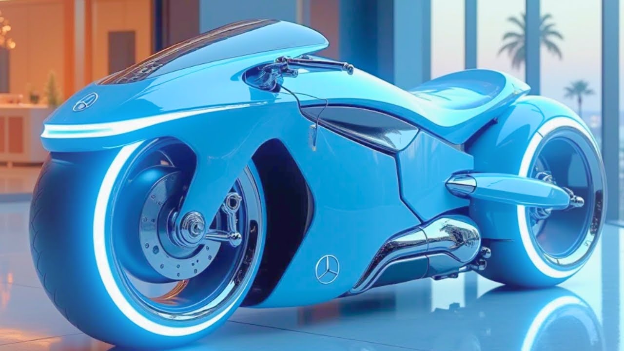 Mercedes Hypertech Antigravity Motorcycle – Futuristic AI Superbikes in ...