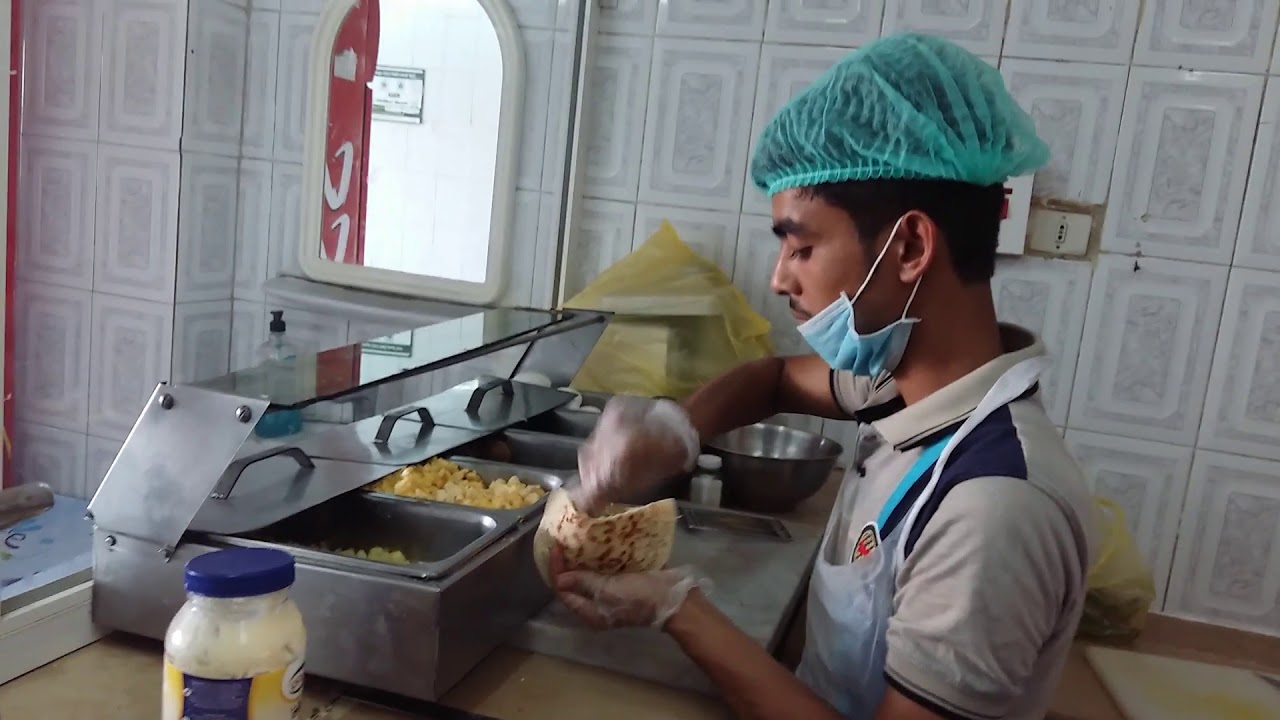 How to made Saudi Sandwich - YouTube