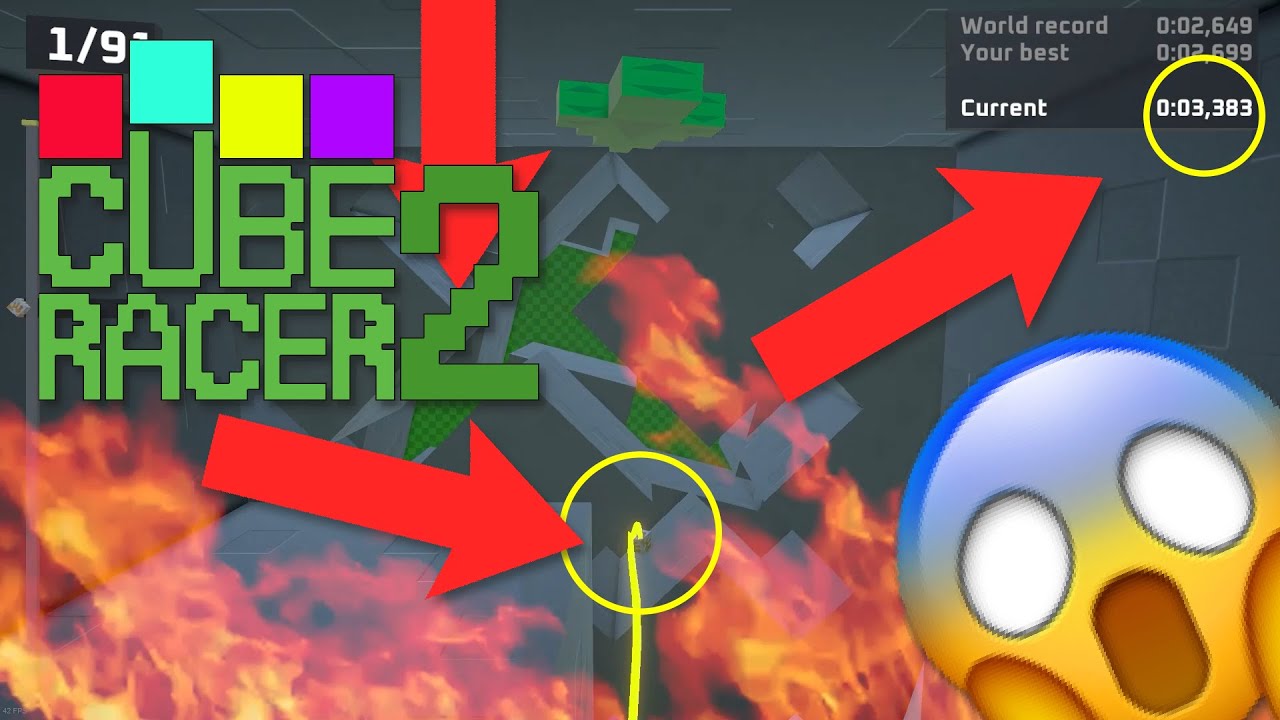 Cube Racer 2 || He did NOT expect THIS!!! - YouTube