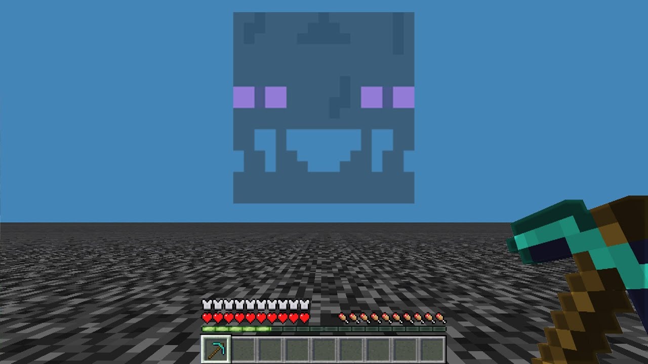 Don't mess around with the Minecraft void.. - YouTube