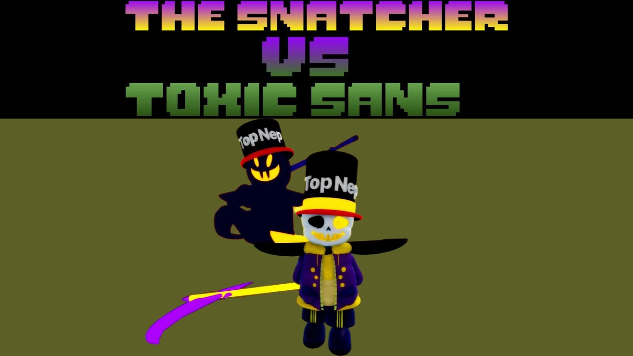 The snatcher vs toxic sans (Undertale deal with forgotten bosses ...