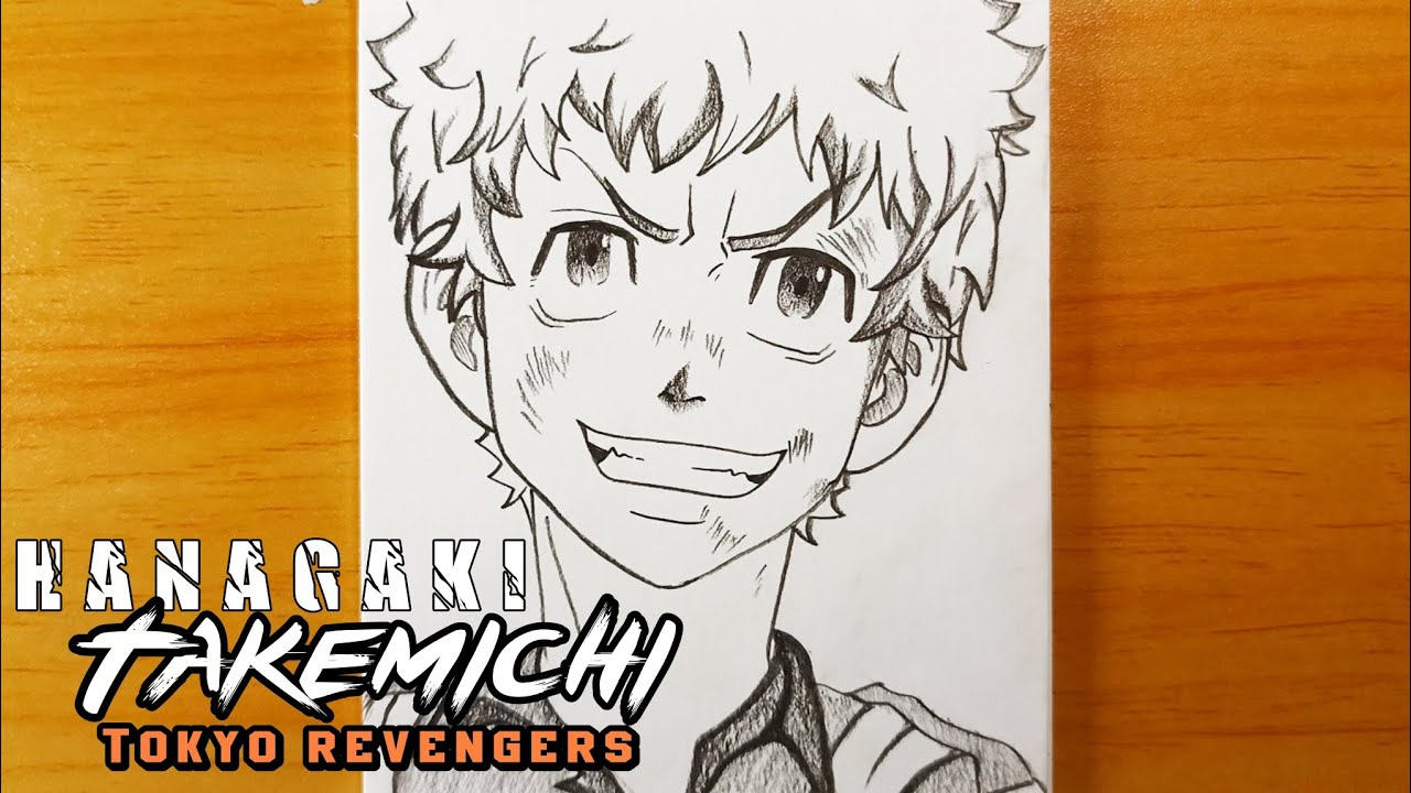 How to Draw Takemichi from Tokyo Revengers | Anime Drawing Tutorial ...