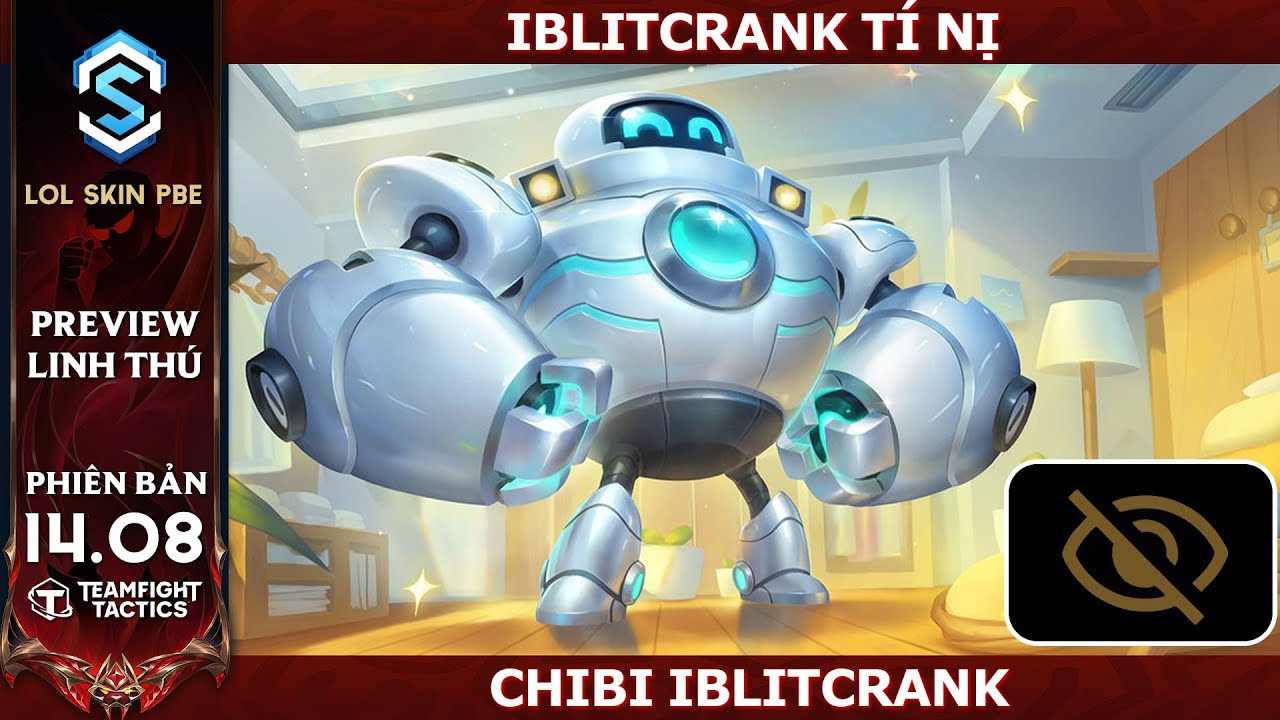 iBlitzcrank Tí Nị - Chibi iBlitzcrank | Đấu Trường Chân Lý - Teamfight Tactics - YouTube