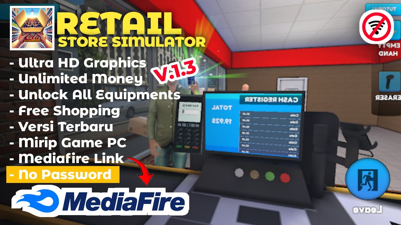 RETAIL STORE SIMULATOR MOD APK LATEST VERSION 1.3 - YouTube