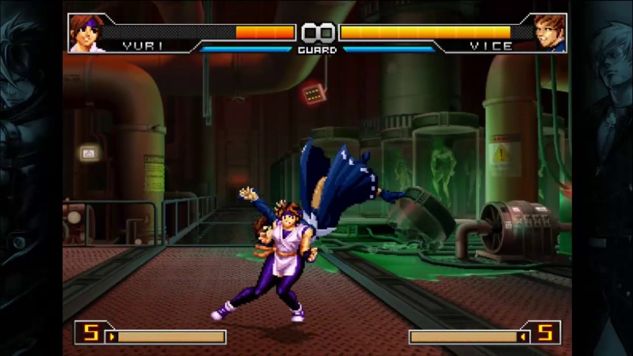 Kof 2002 Um Yuri Combos - YouTube