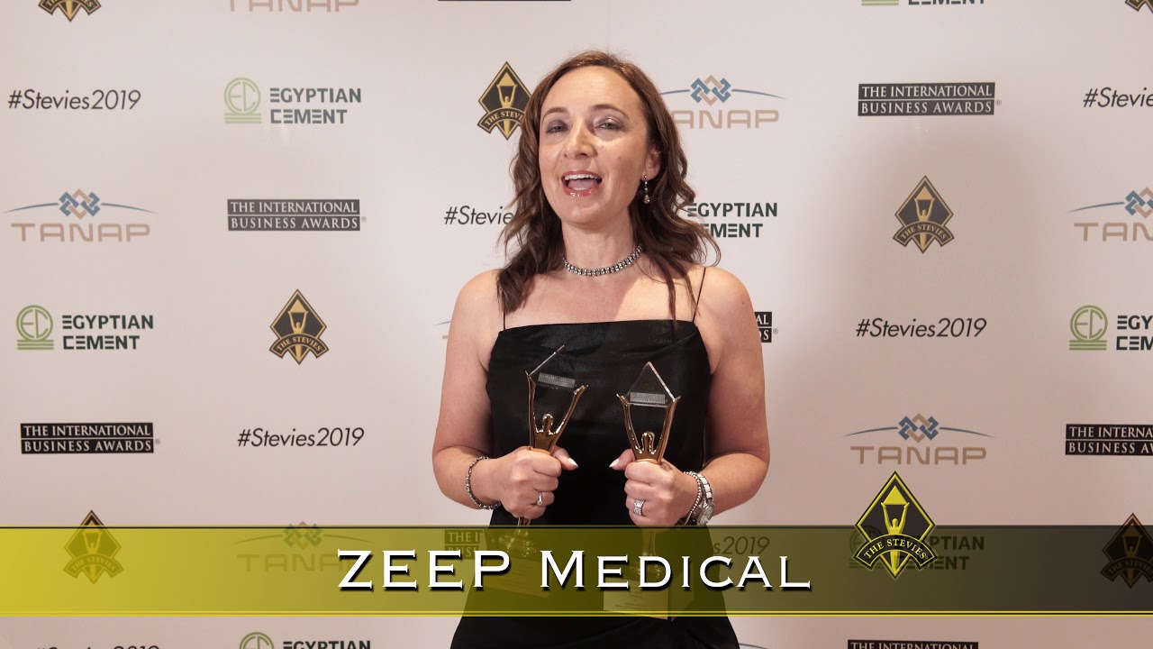 ZEEP Medical wins a Stevie® Award in The 2019 International Business Awards - YouTube