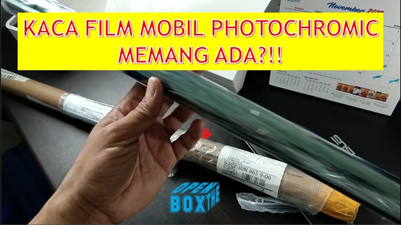 kaca film mobil photochromic I OPEN THE BOX - YouTube