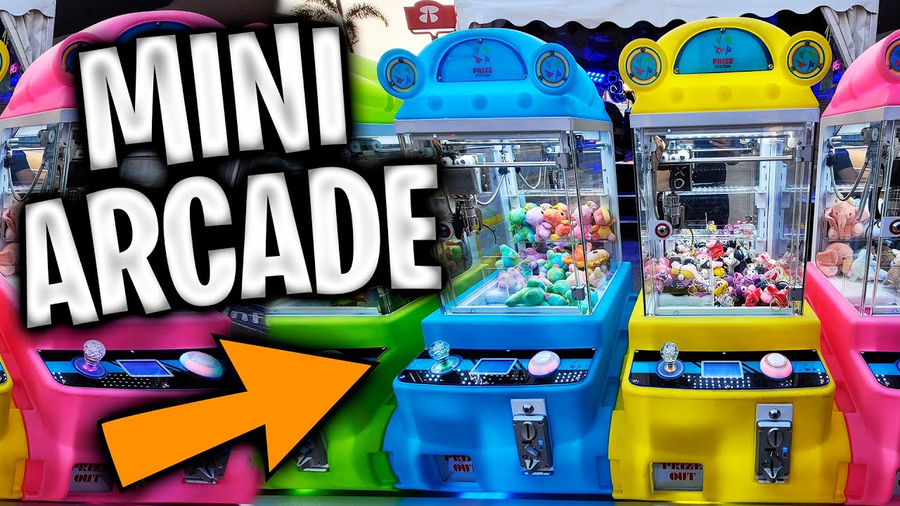 Así Son las MINI MAQUINAS de PELUCHE ¿Podré GANAR en la MAQUINA de ...