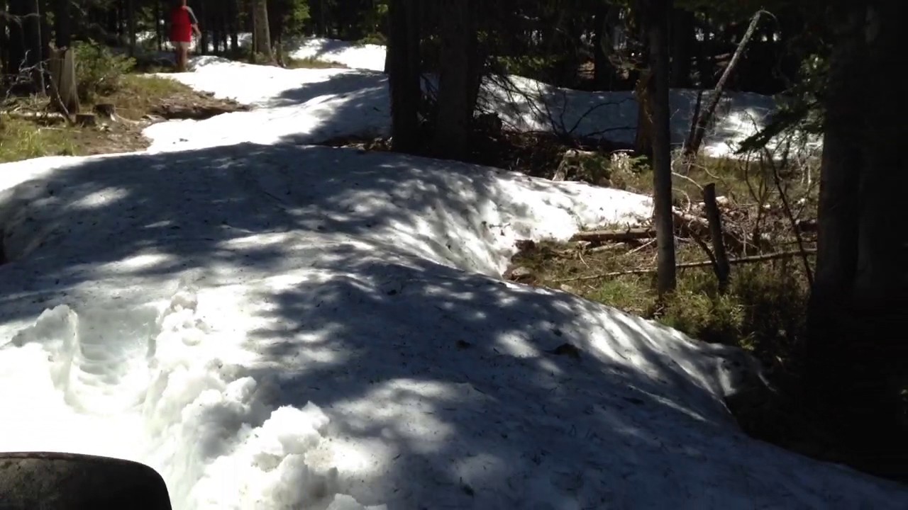 Riding up to Altoona Lake by Maxville, MT - YouTube