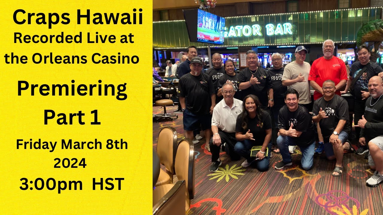 Craps Hawaii — Recorded Live at the Orleans Casino Hotel and Casino Las ...