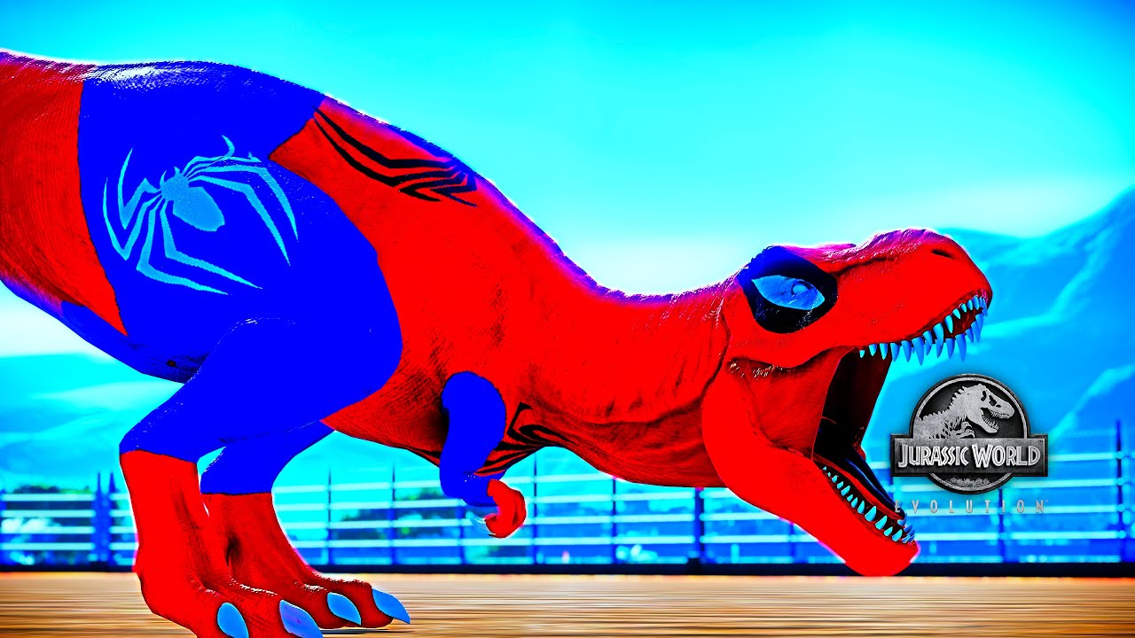 Spiderman Trex Vs Ultimasaurus Indominus Rex Vs Godzilla | Jurassic ...