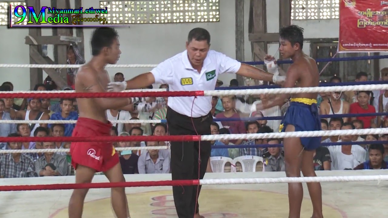 (Saw Htoo Naing VS Zwoh Met 2019)9Media Myanmar Lethwei - YouTube