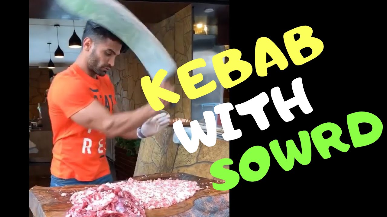 Make a kebab with Sword | Food Mood Plus - YouTube