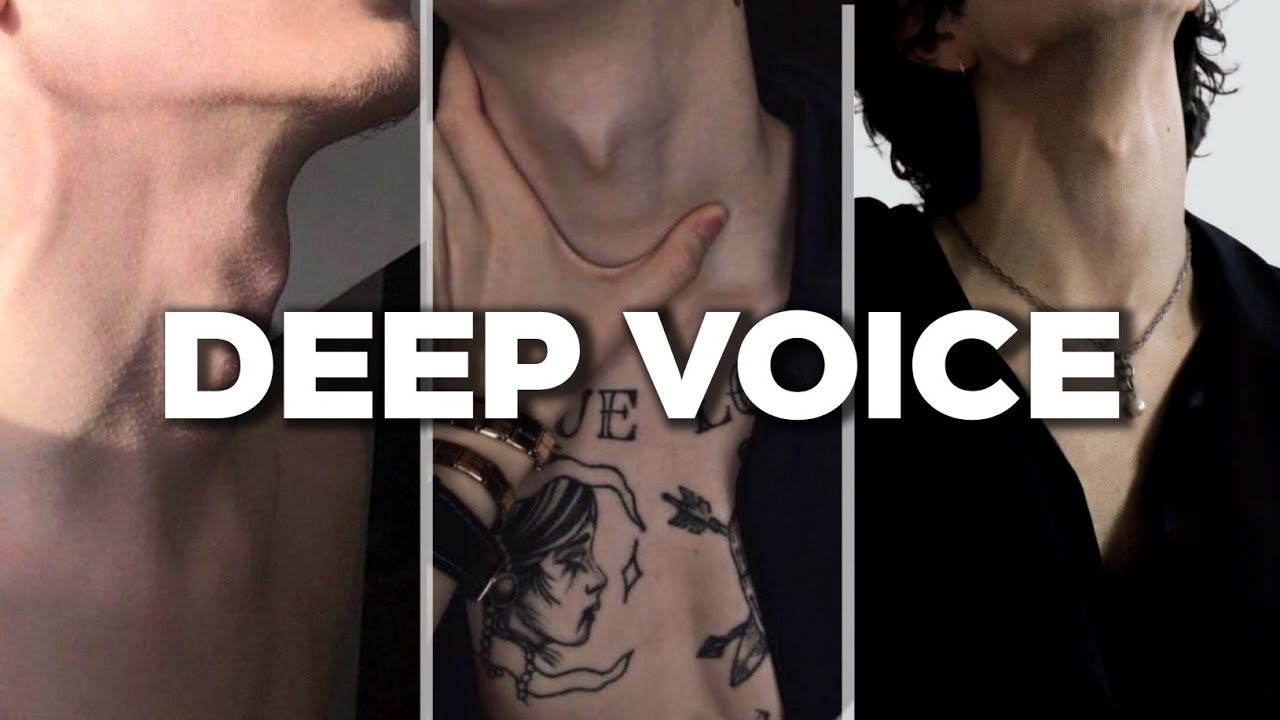 How to Get a Deep Voice (Permanently) - YouTube