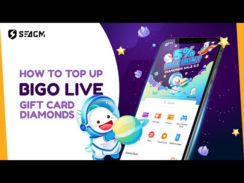 How to Top Up BIGO Live Gift Card Diamonds- Worldwide Live Video Social Platform