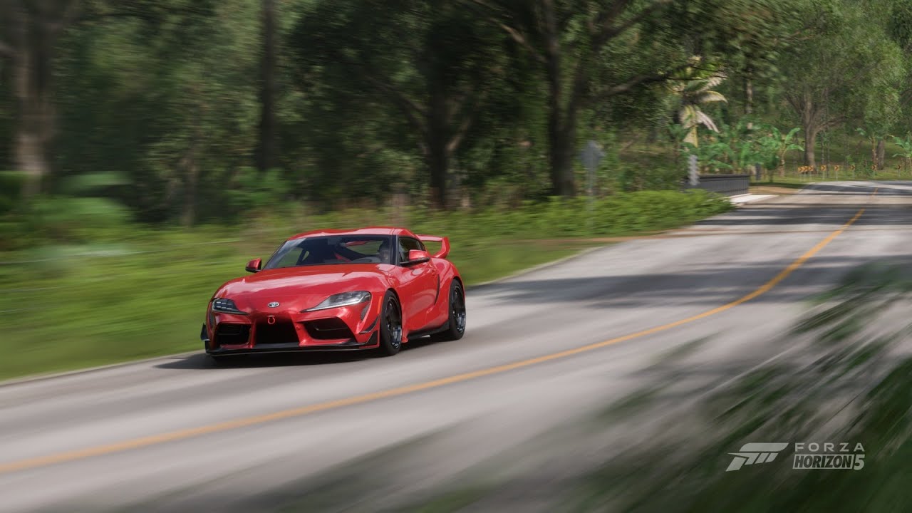 Toyota Supra GR - Forza Horizon 5 - gameplay - YouTube
