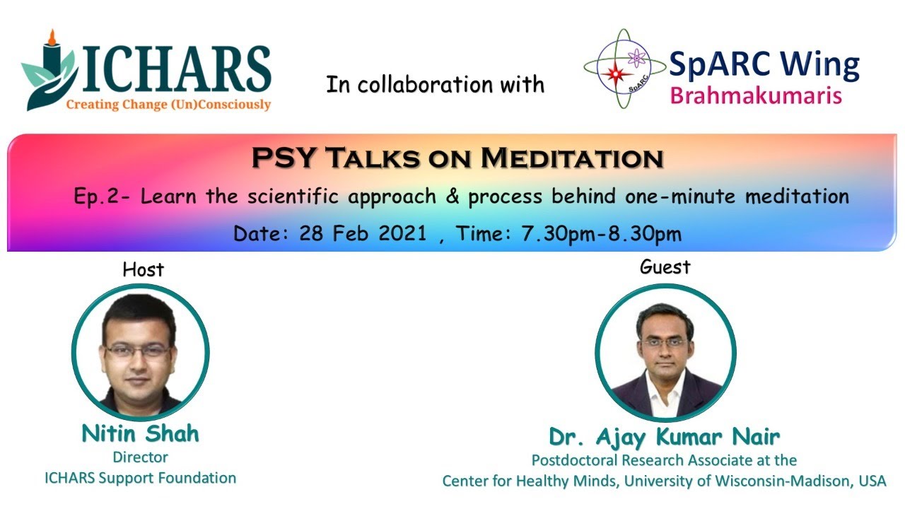 PSY Talks on Meditation || Feb 28 || 7.30PM - 8.30PM - YouTube