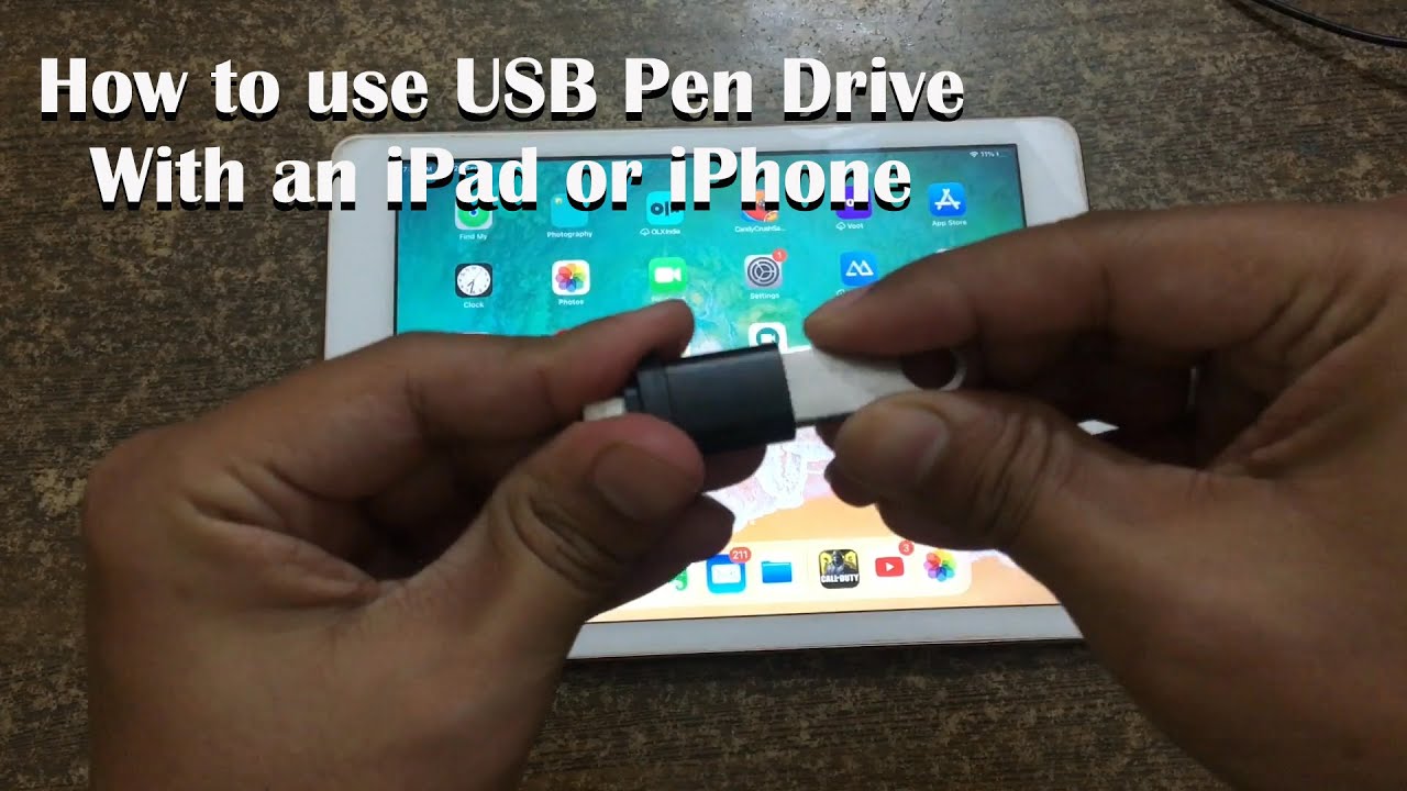 How To Use Pen Drive Or USB Drive With An IPad Or IPhone AMTVPro YouTube How To Use Pen Drive Or USB Drive With An IPad Or IPhone AMTVPro YouTube