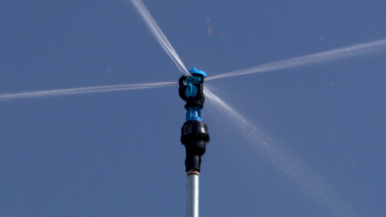 Nelson R3030, Blue Plate, Up-Top Sprinkler - YouTube