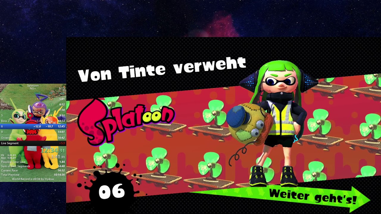 Splatoon - NG+ in 56:27 - YouTube