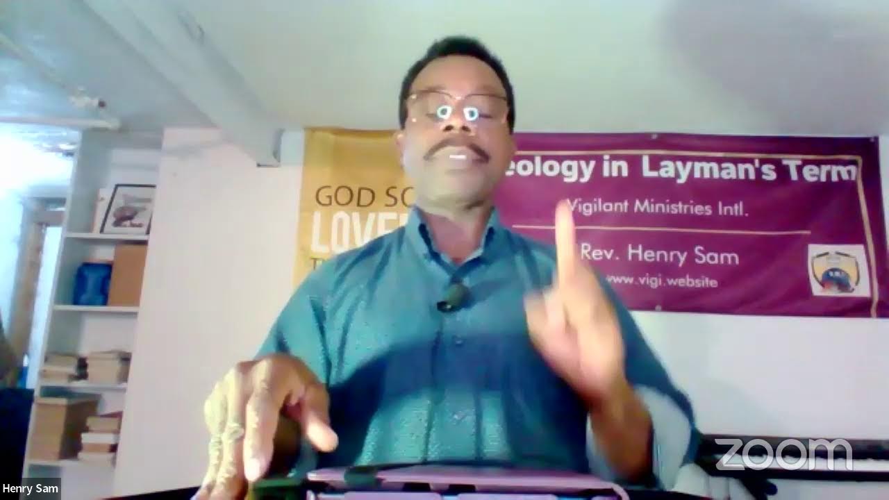 Theology In Layman's Term. - YouTube