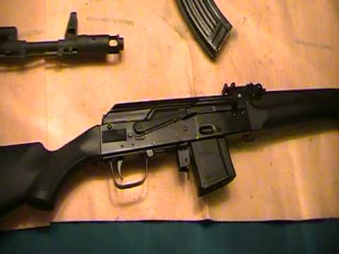 Saiga 223 rifle - YouTube