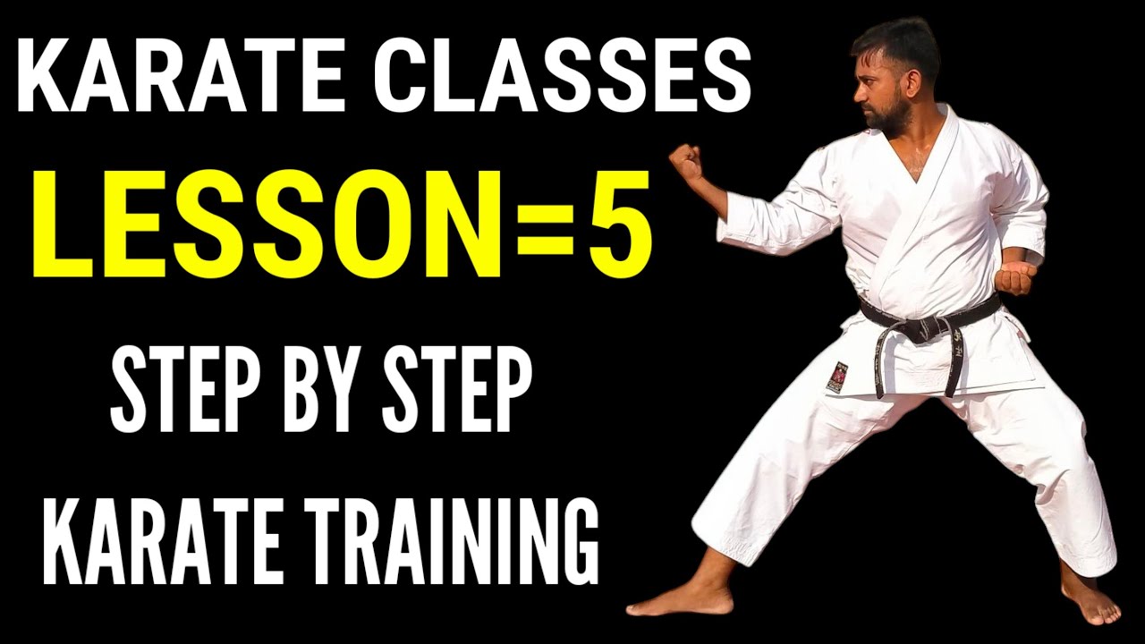 ONLINE KARATE TRAINING DAY 5 | HOW DOTO OI ZUKI STEP THROWING PUNCH # ...