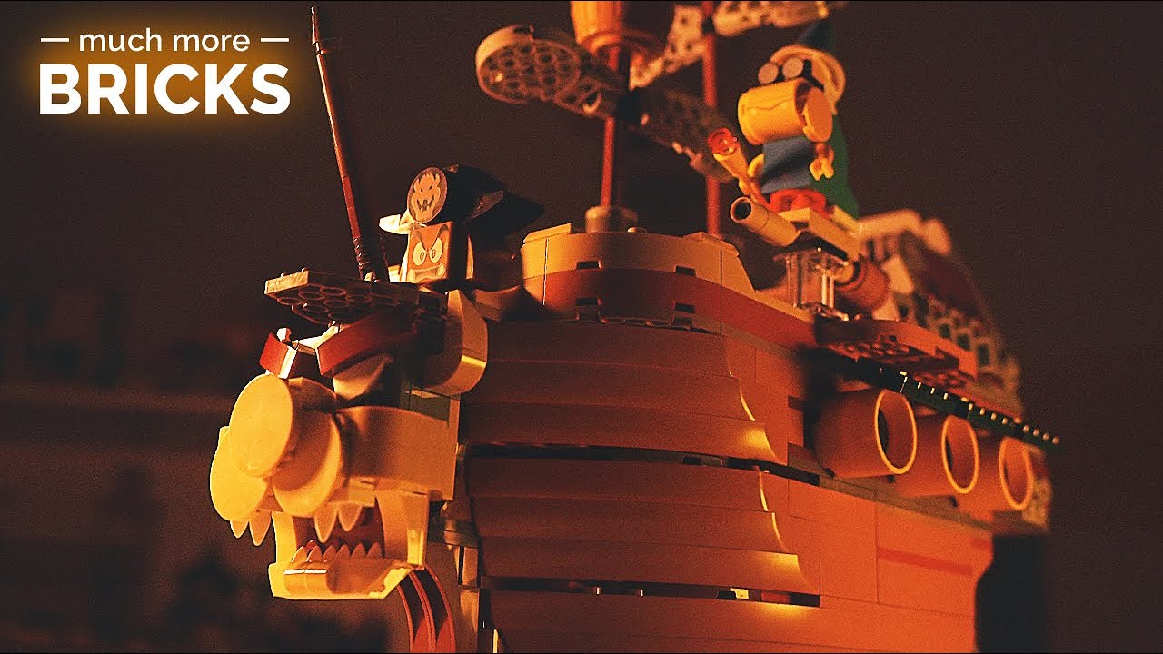 LEGO Super Mario 71391 Bowser's Airship Expansion - Speed Build - YouTube