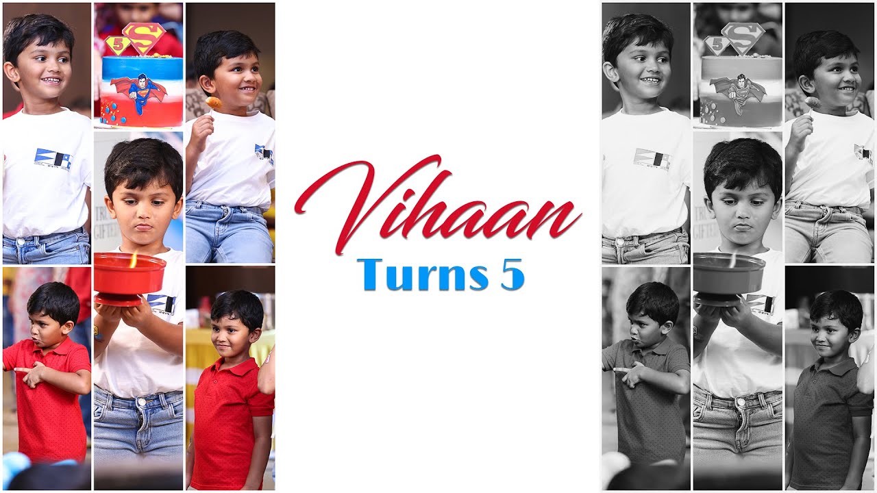 Vihaan / Turns 5 / Birthday Party - YouTube