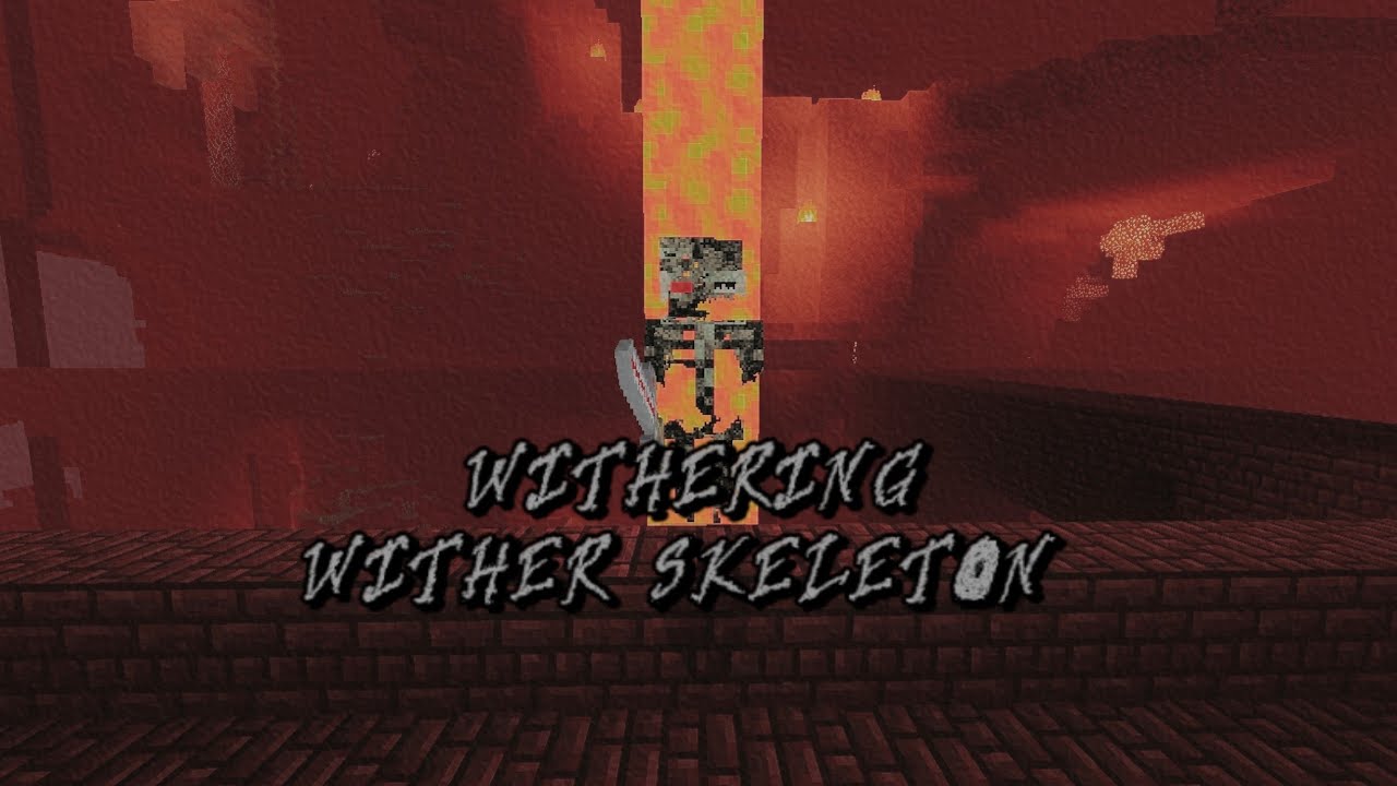 MINECRAFT CREEPYPASTA: WITHERING WITHER SKELETON - YouTube