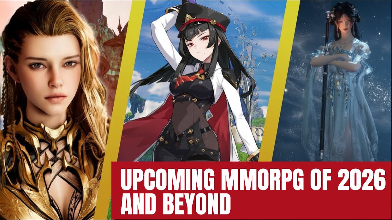 TOP 10 UPCOMING MMORPGs of 2026 that could completely change the future of online gaming! - YouTube