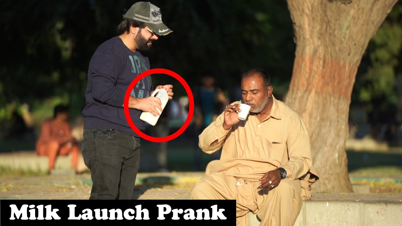 Fresh Milk Prank | Pranks In Pakistan | Humanitarians - YouTube