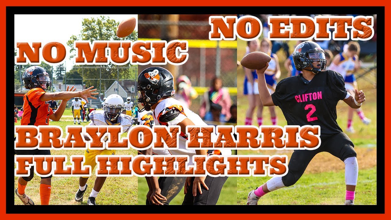 BRAYLON HARRIS. NO MUSIC. NO EDITS. FULL HIGHLIGHTS. PRESEAON TO ...