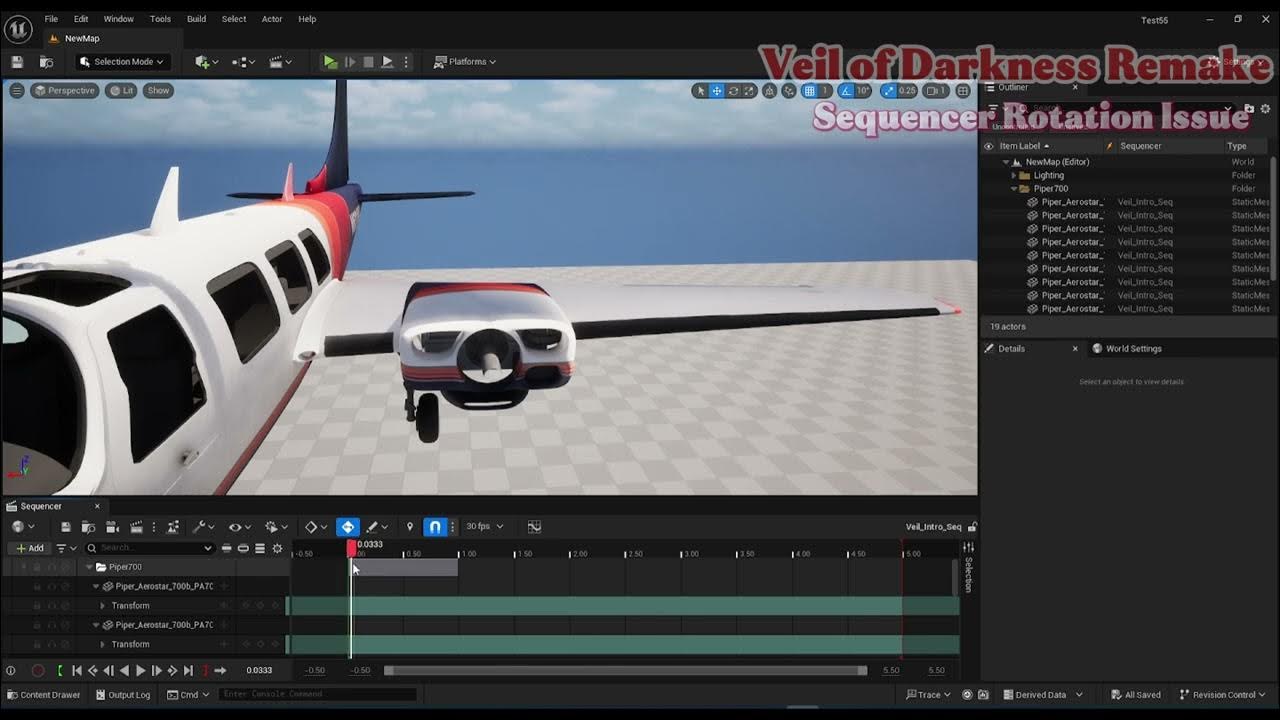 Unreal Engine 5.5 Sequencer Issues with Relative Rotation - YouTube