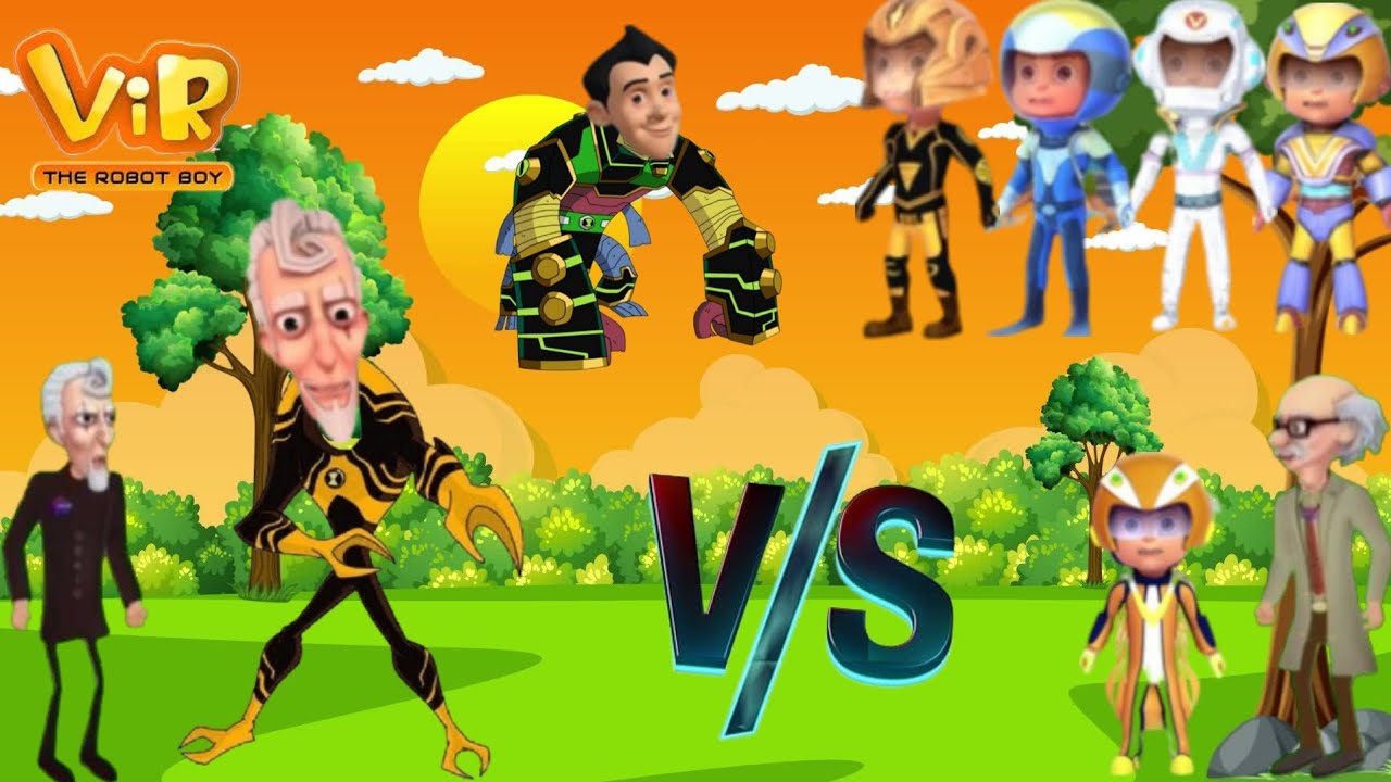 mad max vs veer d robo boy new episode | robot boy cartoon | hindi ...